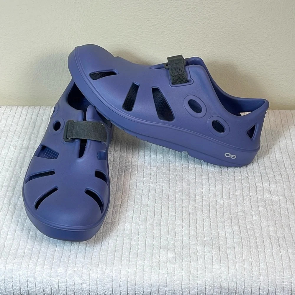 Oofos Oocandoo Sandals In Water Drop Size M10/W12 Uni… - Gem